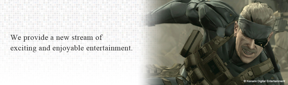 Konami Digital Entertainment, Inc. | Global Official Website